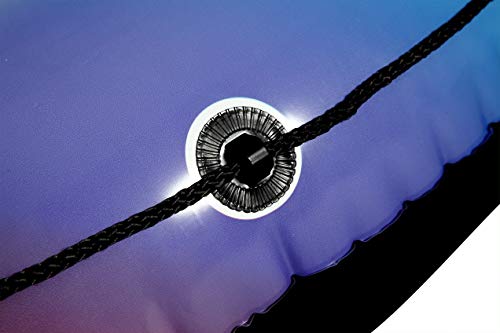 Ozark Trail River Tube , Inflatable Water Float Loungh Device for Pool , Lake , Outdoor Fun Sport and Activities , Rainbow Multi Colors