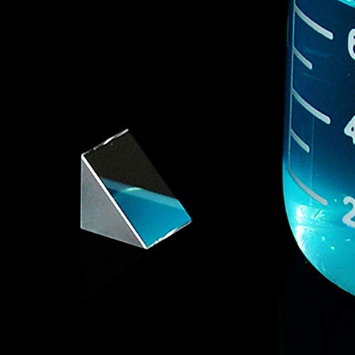 Coherny Optical Glass Triangular Prisms Right Angle Isosceles Prisms Lens Optical K9 Glass Material Testing Instrument