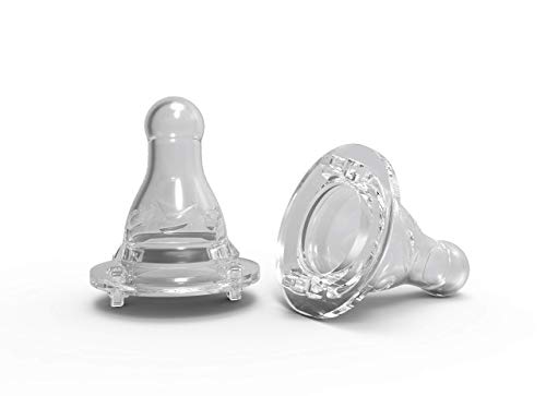 Avima 10 oz Anti Colic Baby Bottles, BPA Free, Standard Neck with Medium Flow Nipples (Set of 8)