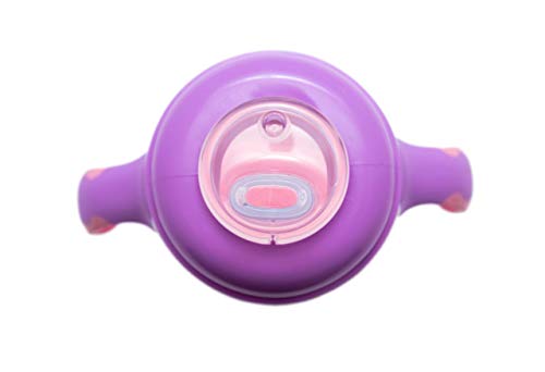 Avima Baby 10 oz Soft Spout Sippy Cups, Pink (Set of 2)