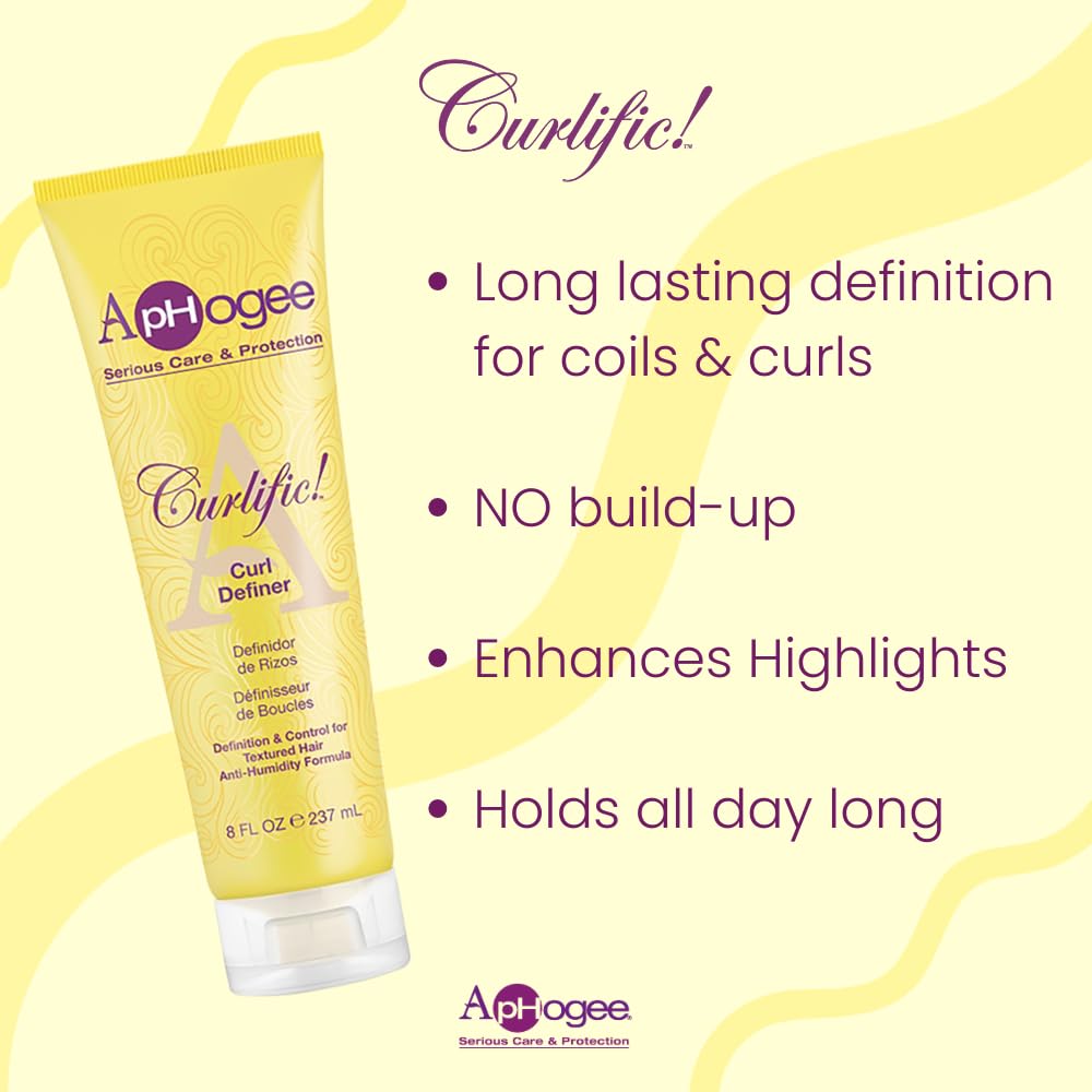 Aphogee Curlific Curl Definer, 8 Fl Oz