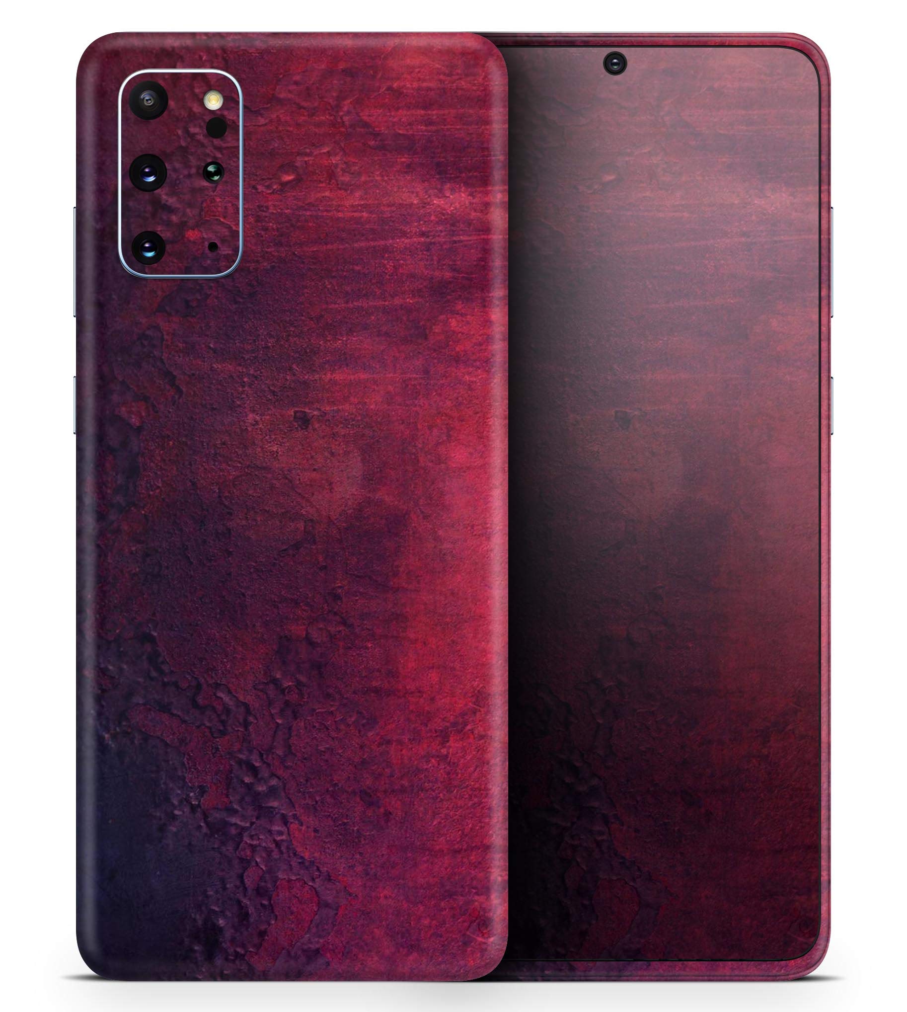 DesignSkinz Abstract Fire & Ice V9 Protective Vinyl Decal Wrap Skin Cover Compatible with The Samsung Galaxy S20 (Screen Trim & Back Glass Skin)