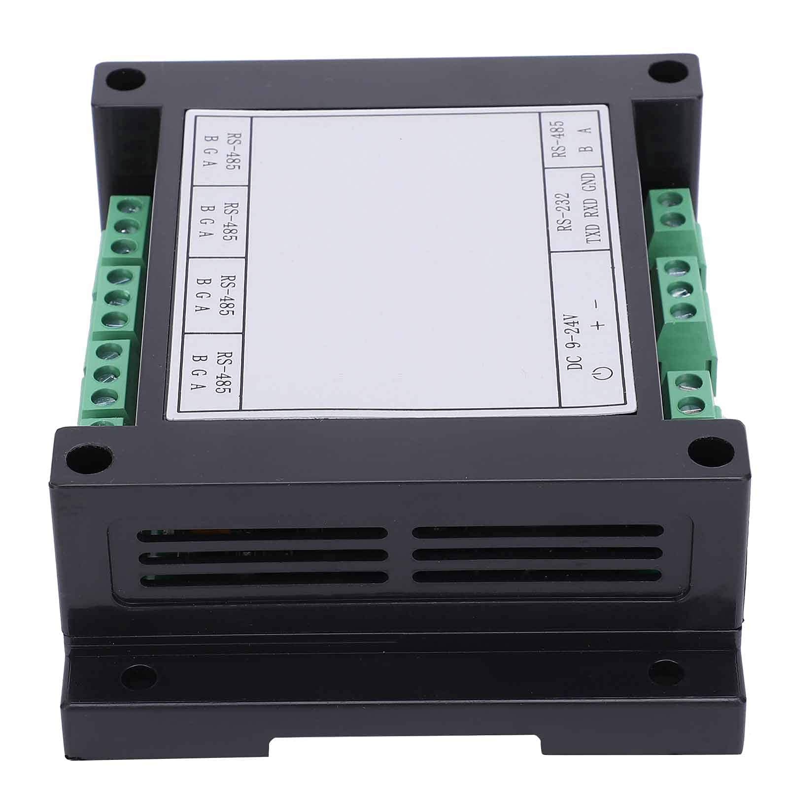 Walfront Repeater Photoelectric Isolation Built‑in DC/DC Isolated Power Supply Module Industrial Grade 4‑Channel RS485 Hub Sharer Splitter 300bps-115.2Kbps