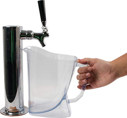 Carlisle FoodService Products PPP60 Perfect Pour Shatter-Resistant Beer Pitcher, 60 oz.