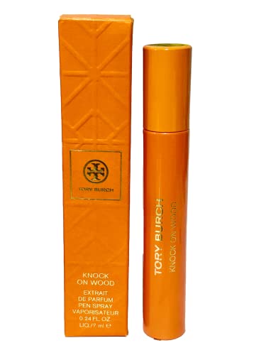 Tory Burch Knock on Wood Extrait de Parfum Travel Spray for Women, .24 Ounce