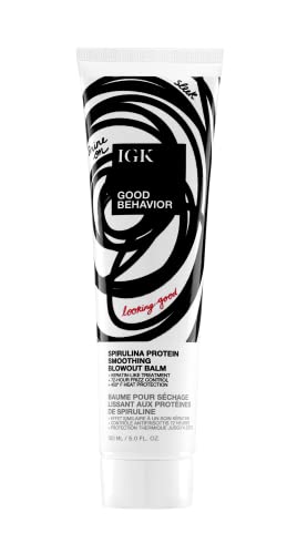 IGK Good Behavior Spirulina Protein Anti-Frizz Smoothing Blowout Balm 150 ml / 5 oz