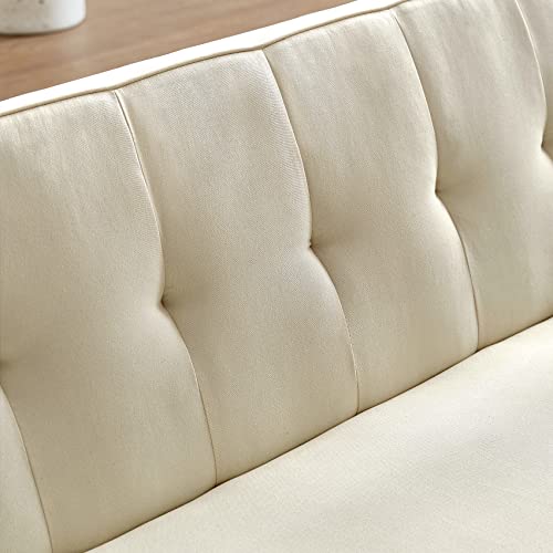 3 in1 Upholstered Convertible Futon Sofa Bed,Adjustable Loveseat Sleeper Sofá Daybed,Compact Foldable Recliner,Comfy 2 Seaters,Reversible Love Seat Couch Sofabed,600lb Capacity