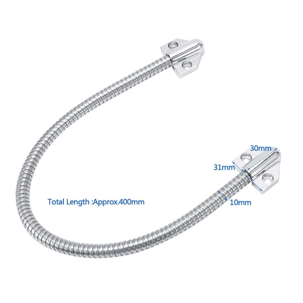 Door Loop, Armored Loop Power Transfer/Electrified Commercial Exit Doors/Door Wire Conduit/10mm Diameter/40cm Long Door Loop
