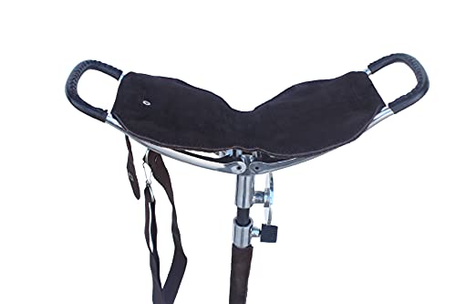 CHALLENGER Horse Farrier Tool Adjustable Outdoor Chair Golf Spectator Seat Stick 98476BR