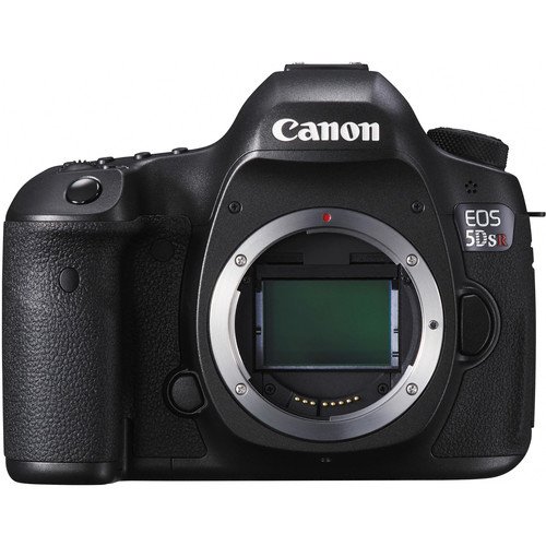 Canon EOS 5DS R DSLR Camera(Body Only) Bundle with 64GB Memory Card + Carrying Case + Spare Battery + More - International Version