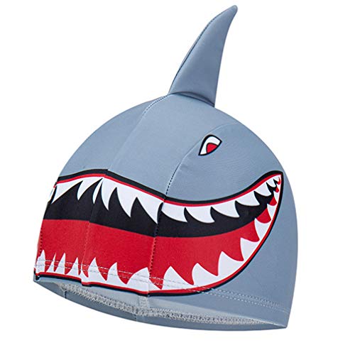 Toddler Baby Boys Two Pieces Swimsuit Swimwear Set Kids Bathing Suit Rash Guards with Hat UPF 50+ (9-18 Months, Swim Shark)