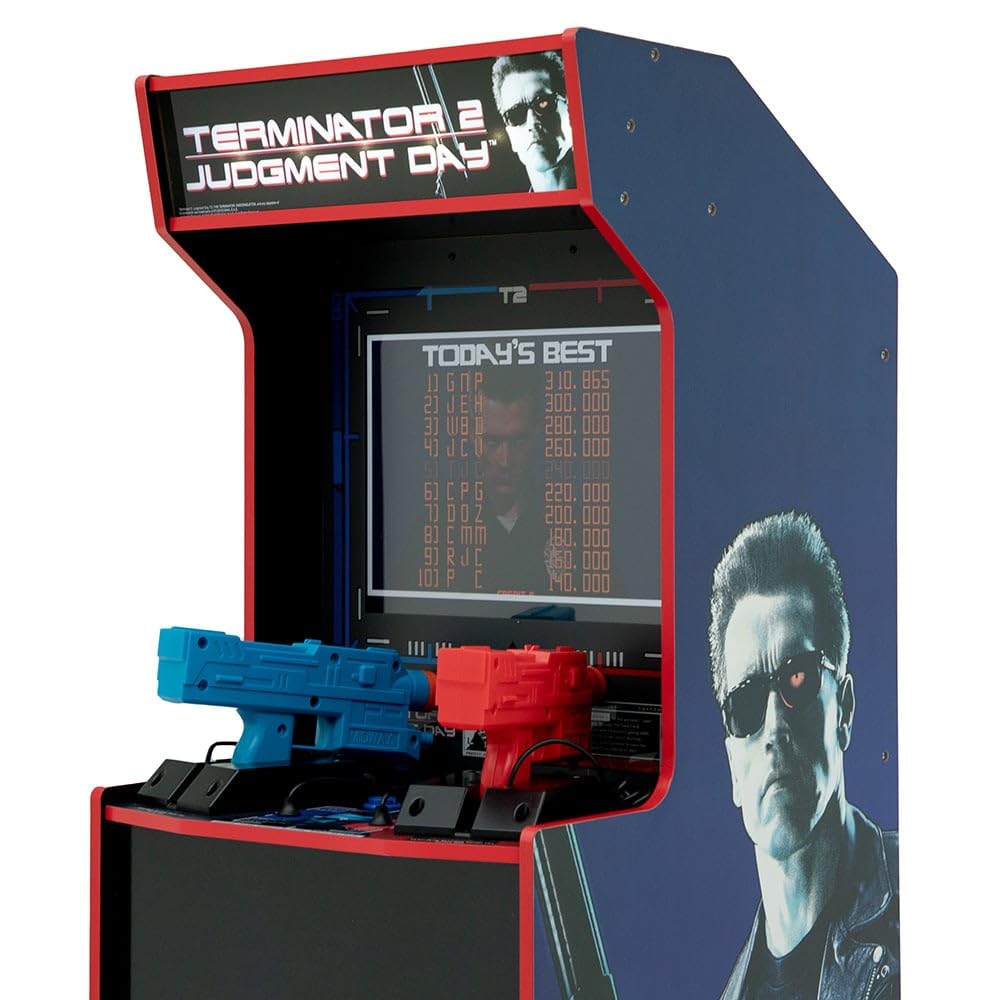 Arcade1UP Terminator 2™ Arcade Cabinet with Riser Black, Black, One Size