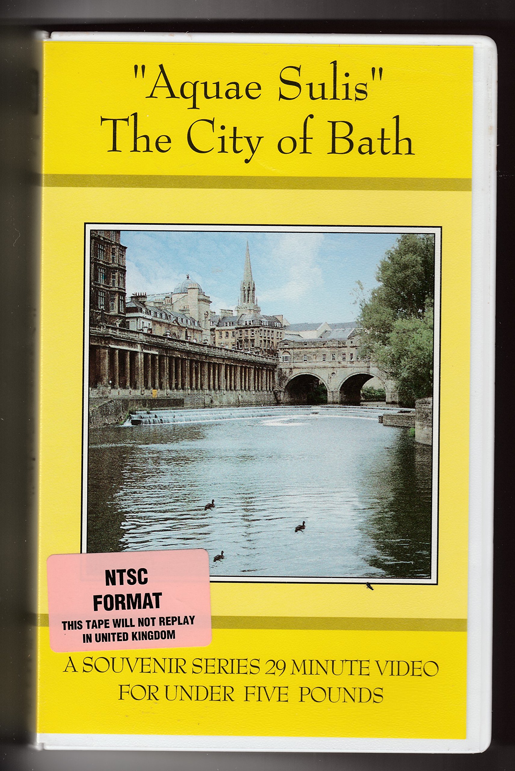 Aquae Sulis The City of Bath (VHS Tape)