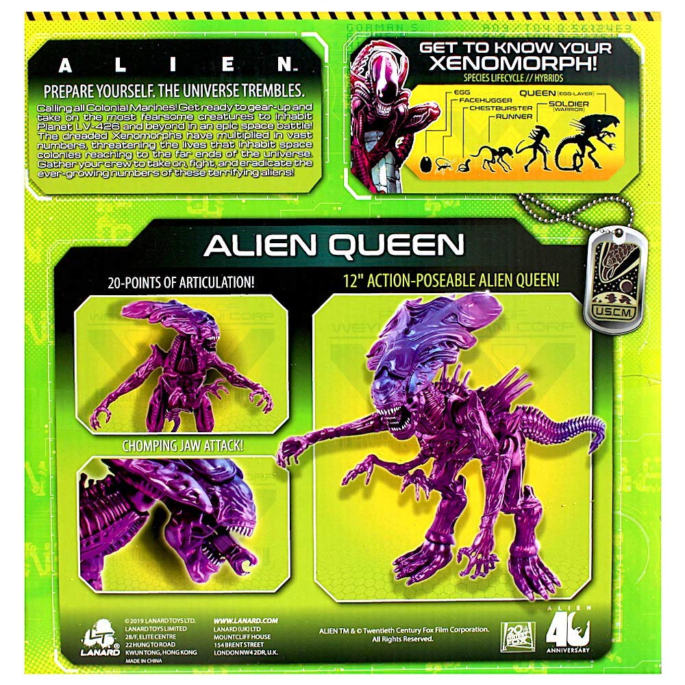Alien Collection 2020 Exclusive Giant Poseable Alien Queen Action Creature