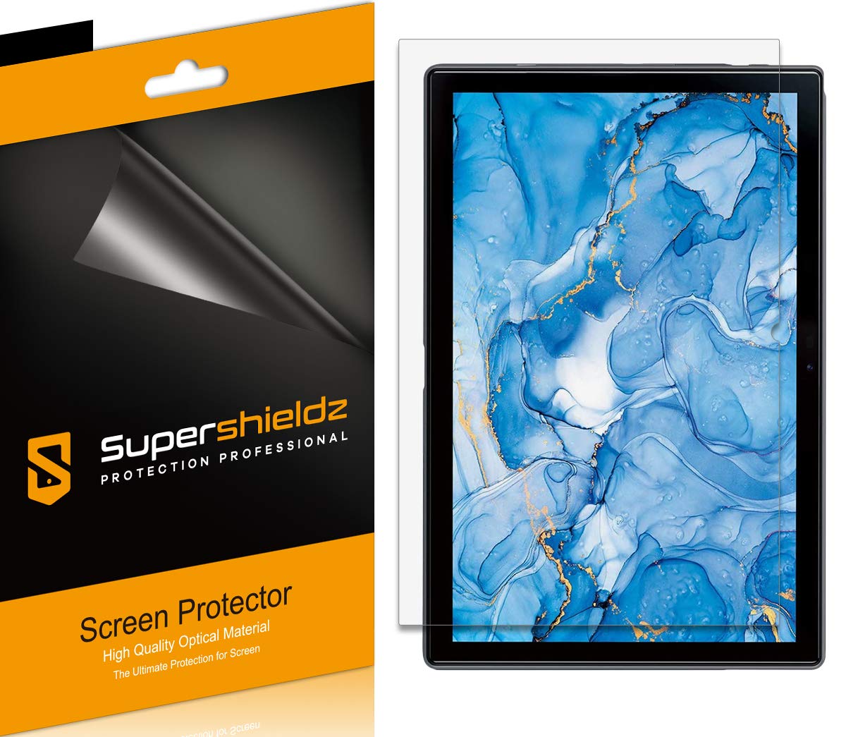 Supershieldz (3 Pack) Designed for Dragon Touch Notepad 102 (10 inch) Screen Protector, High Definition Clear Shield (PET)