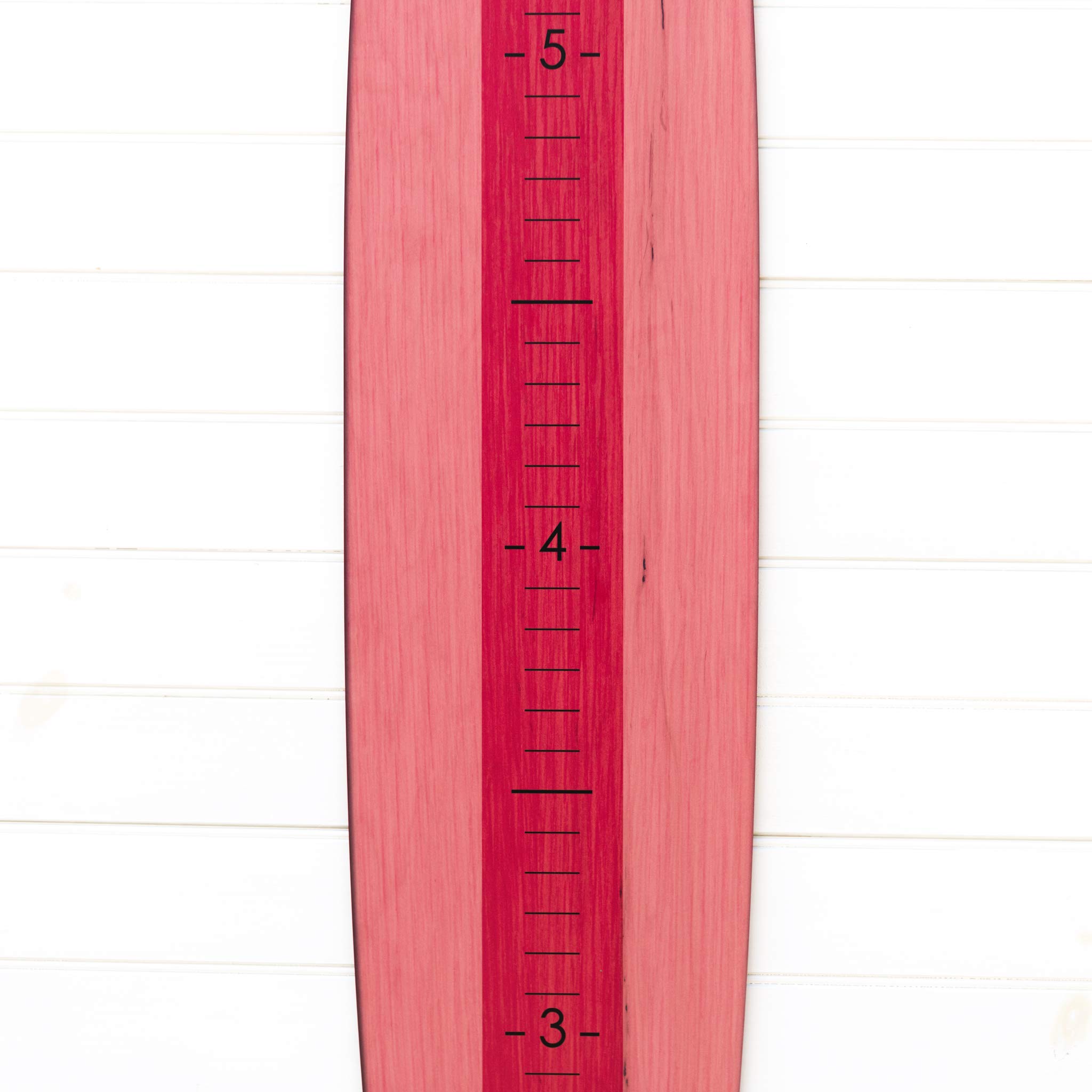 Headwaters Studio Surf Board Growth Chart - Wooden Surfboard Decor, Small Surfboard, Baby Growth Chart for Wall, Grow Chart, Baby Wall Growth Chart, Baby Measuring Board, Grow Chart for Wall Kids