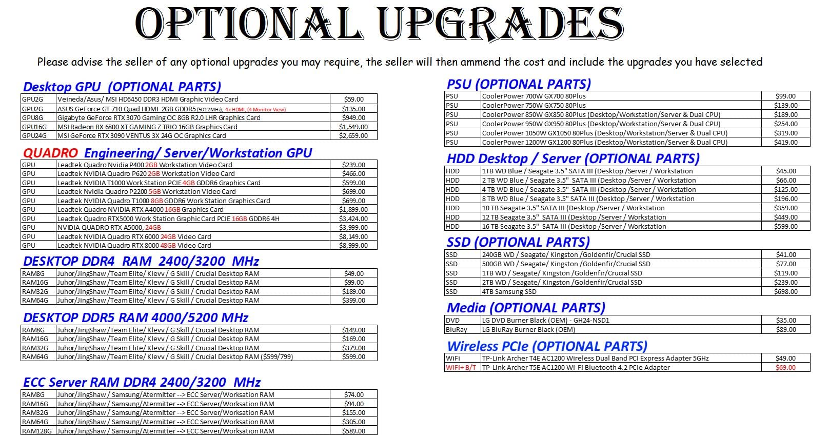 Intel Xeon **Dual CPU** 2xE5-2678 Pro @2x3.20GHz, 24Cores 48Threads // 128GB RAM, 2GB GPU, 500GB SSD, 500GB HDD, Win 10 Pro
