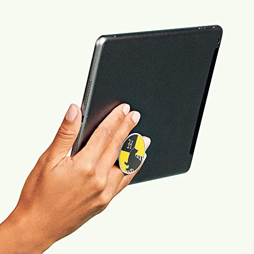 ​​​​PopSockets Phone Grip with Expanding Kickstand, PopSockets for Phone - Enamel Hufflepuff