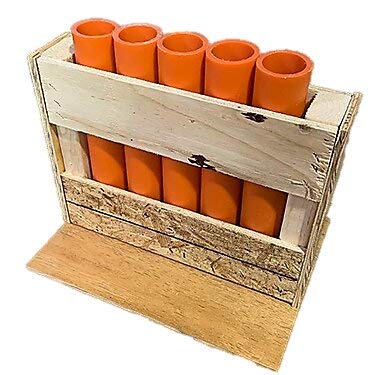 Mortar Rack 5 Shot with HDPE Tubes
