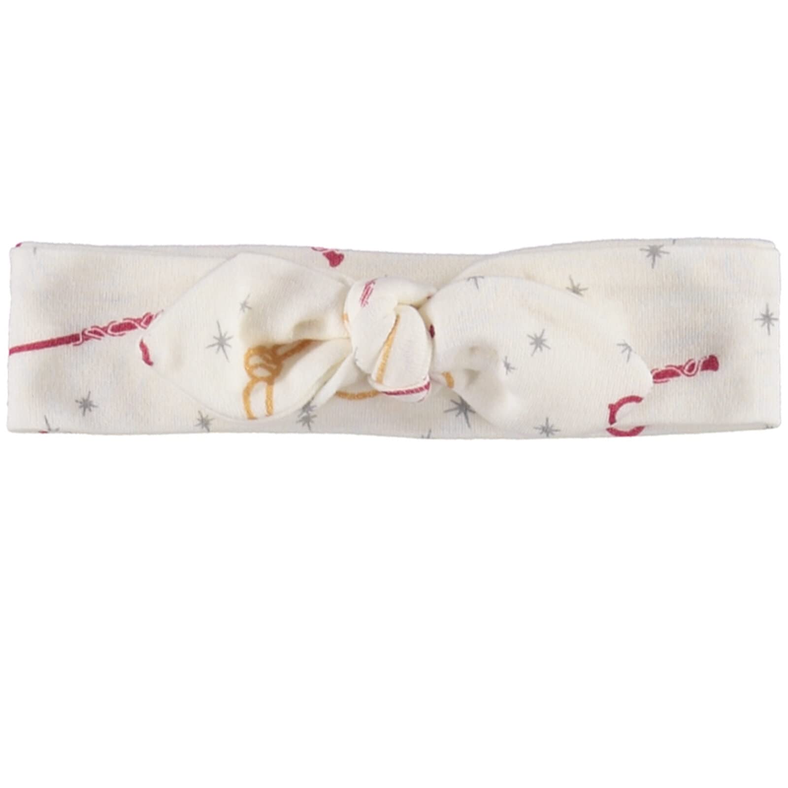 Harry Potter Newborn Baby Girls Short Sleeve Bodysuit Pants and Headband 3 Piece Outfit Set White 0-3 Months