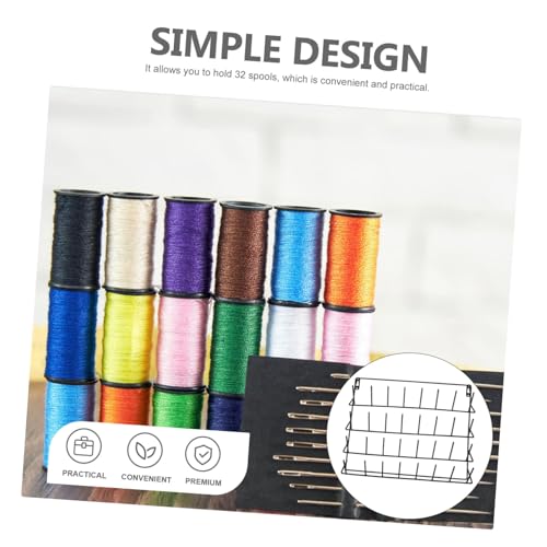 32 Axis Frame Braiding Rack Wear-Resistant Thread Organizer Wall-Mounted Thread Organizer Iron Thread Rack Wall-Mounted Thread Rack Wall-Mounted Thread Holder Room Thread Holder