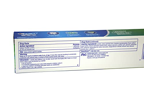Crest Complete Whitening + Scope Mint Outlast Toothpaste, 5 pk./7.3 oz