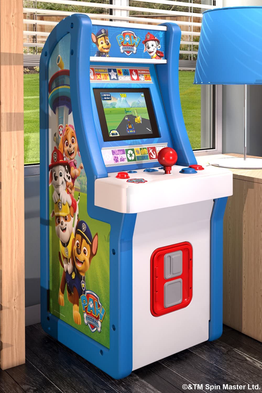 Arcade1Up Jr. PAW Patrol Arcade Machine - Electronic Games;