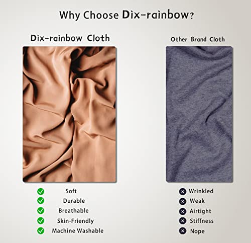 dix-rainbow Princess Bed Canopy for Kids Boys Children, Round Dome Hanging House Decoration with Frills…