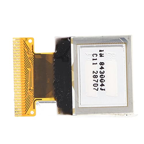 28PIN LCD Display Screen, 64x48 0.66in Clear White Displaying Bright 28PIN Organic Light Emitting Diode Display Self Illuminated 4Pcs for Maintenance