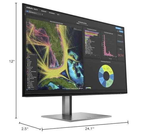 HP Z27k G3 27" 4K UHD LCD Monitor - 16:9 - Black
