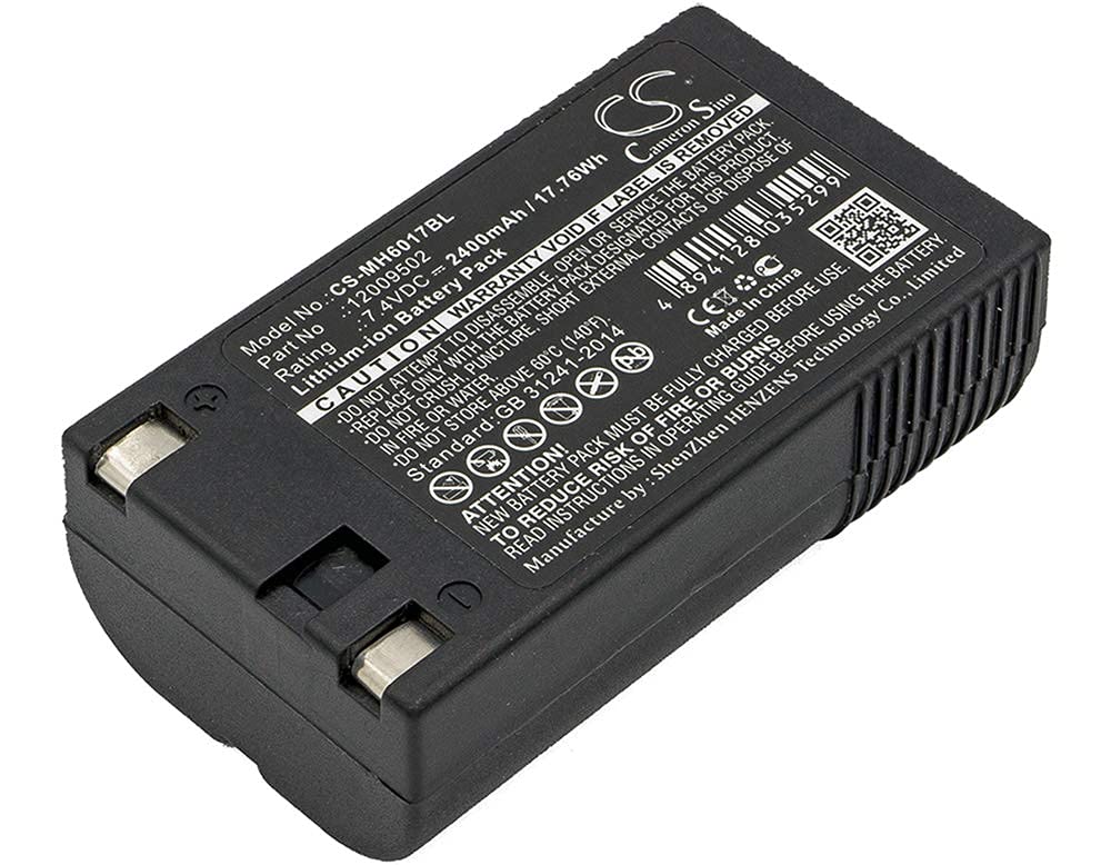 Replacement Battery for Pathfinder 6032 12009502 603 6039 6057 6017 6017 Handiprint 6032 fits Part no 12009502 120095
