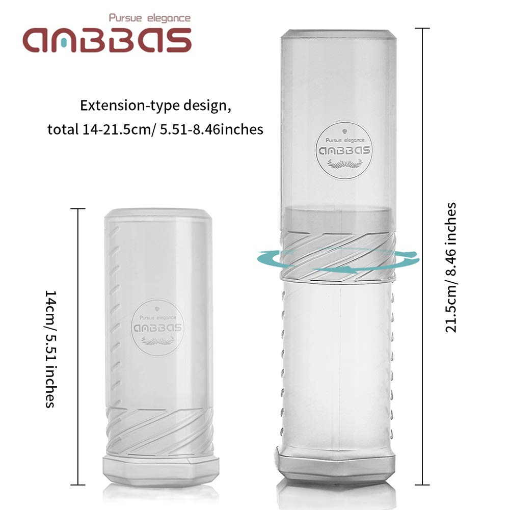 Anbbas 4.9inches Giant Shaving Brush Silvertip Badger Hair Quality Rosewood Handle, Perfect with Shaving Soap Cream, DE Straight Razor for Mens Close Shave