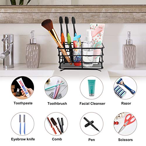 puao Stainless Steel Electric Toothbrush Holder and Toothpaste Holder for Your Bathroom