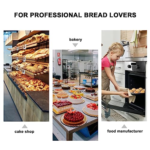 Alipis 25pcs bread tray cake stencil cake pans loaf pan bread pan baking pan Disposable Baking Mold Toast baking loft bread containers nonstick bakeware oven pan bread box Medium Paper