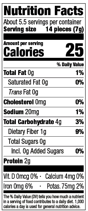 Beech-Nut Crispeas Original Baked Pea Puffs Toddler Snack, 1.4 oz Bag