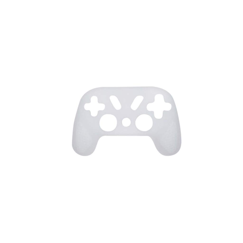 angwang Game Controller Protective Cover Sleeve Case Soft Silicone Skin for -Google Stadia Premiere Edition Gamepad Black 17x11cm