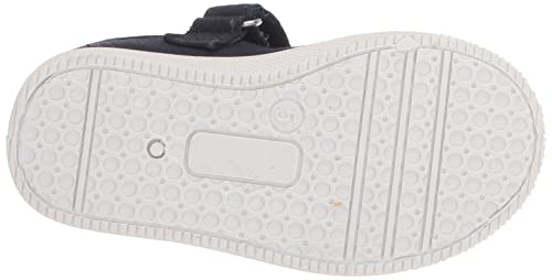 The Children's Place,baby-girls,Slip on Sneakers,Uniform Bow Strap Canvas Sneakers,Navy,10 Toddler
