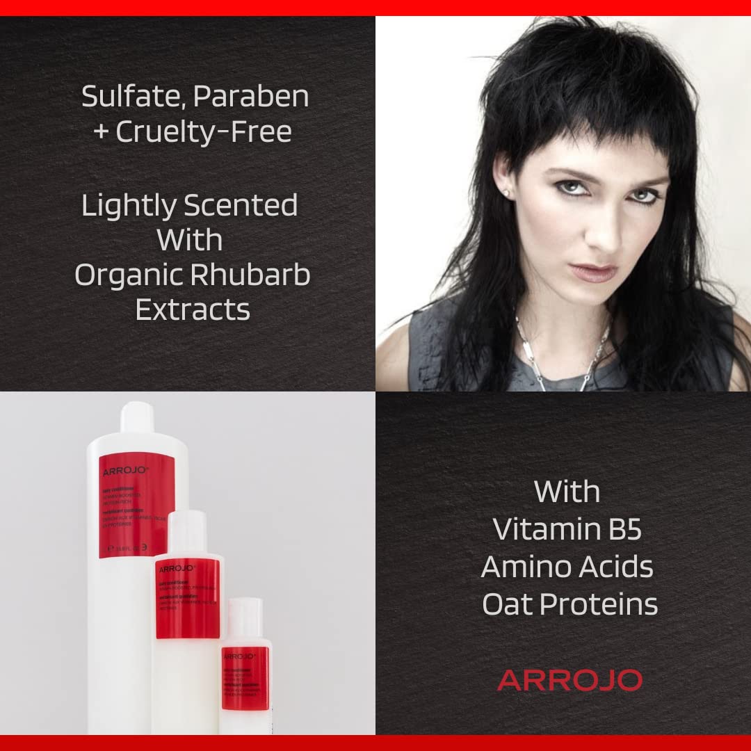 ARROJO Daily Conditioner, Revitalizing Rhubarb, 8.5 fl.oz.