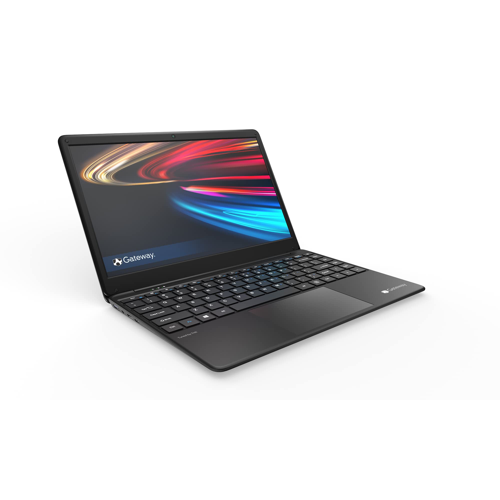 Gateway 14.1 FHD Ultra Slim Notebook in Black AMD A4-9120e 4GB RAM 64GB SSD Tuned by THX Audio Mini HDMI Cortana Webcam Windows 10 S