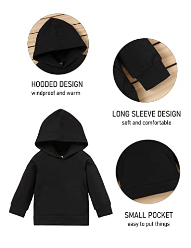 Gavol Toddler Baby Boy Outfits Long Sleeve Hoodie Sweatshirt Stripe Pant Set Clothes Set For Fall Winter