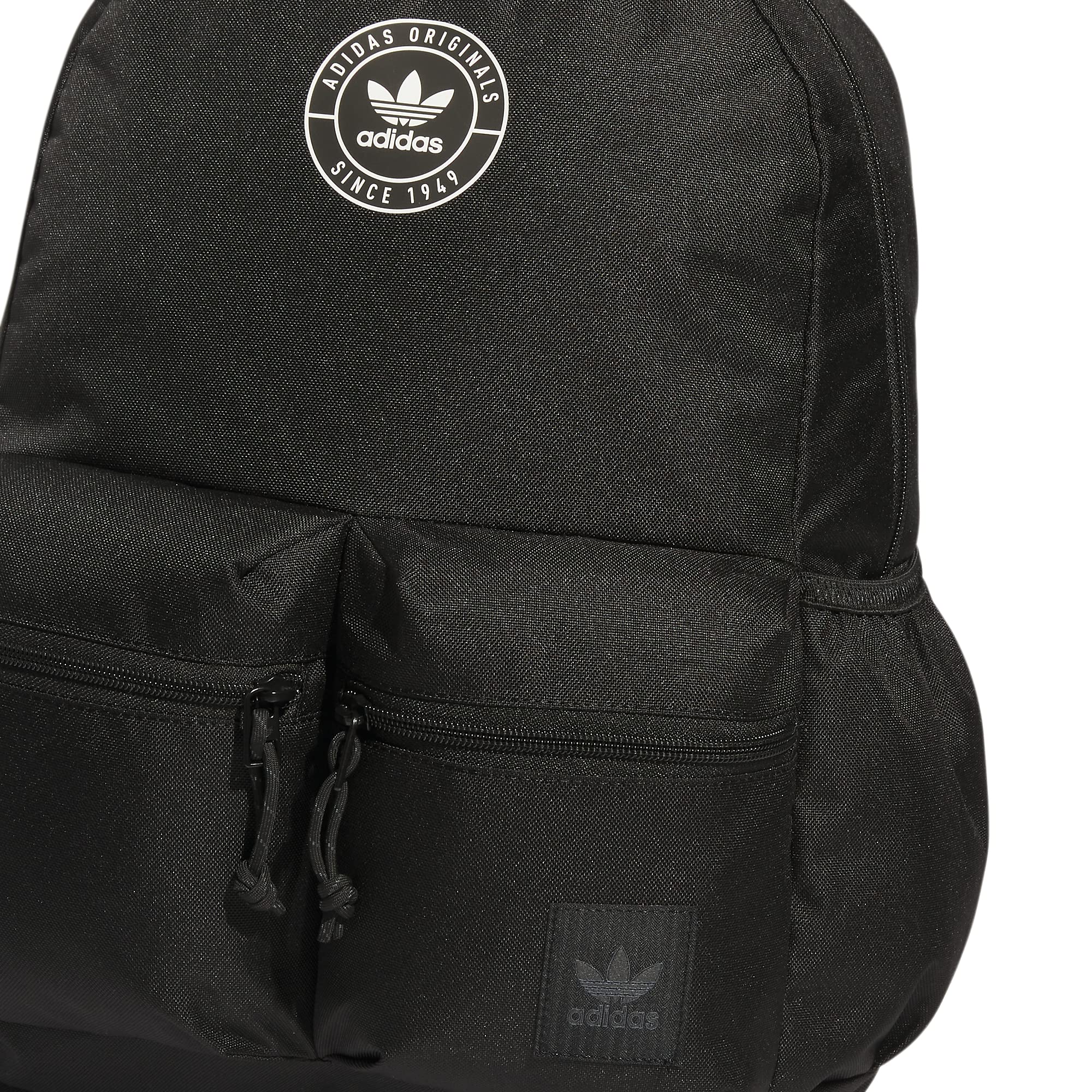 adidas Originals Trefoil 3.0 Backpack, Black/White, One Size