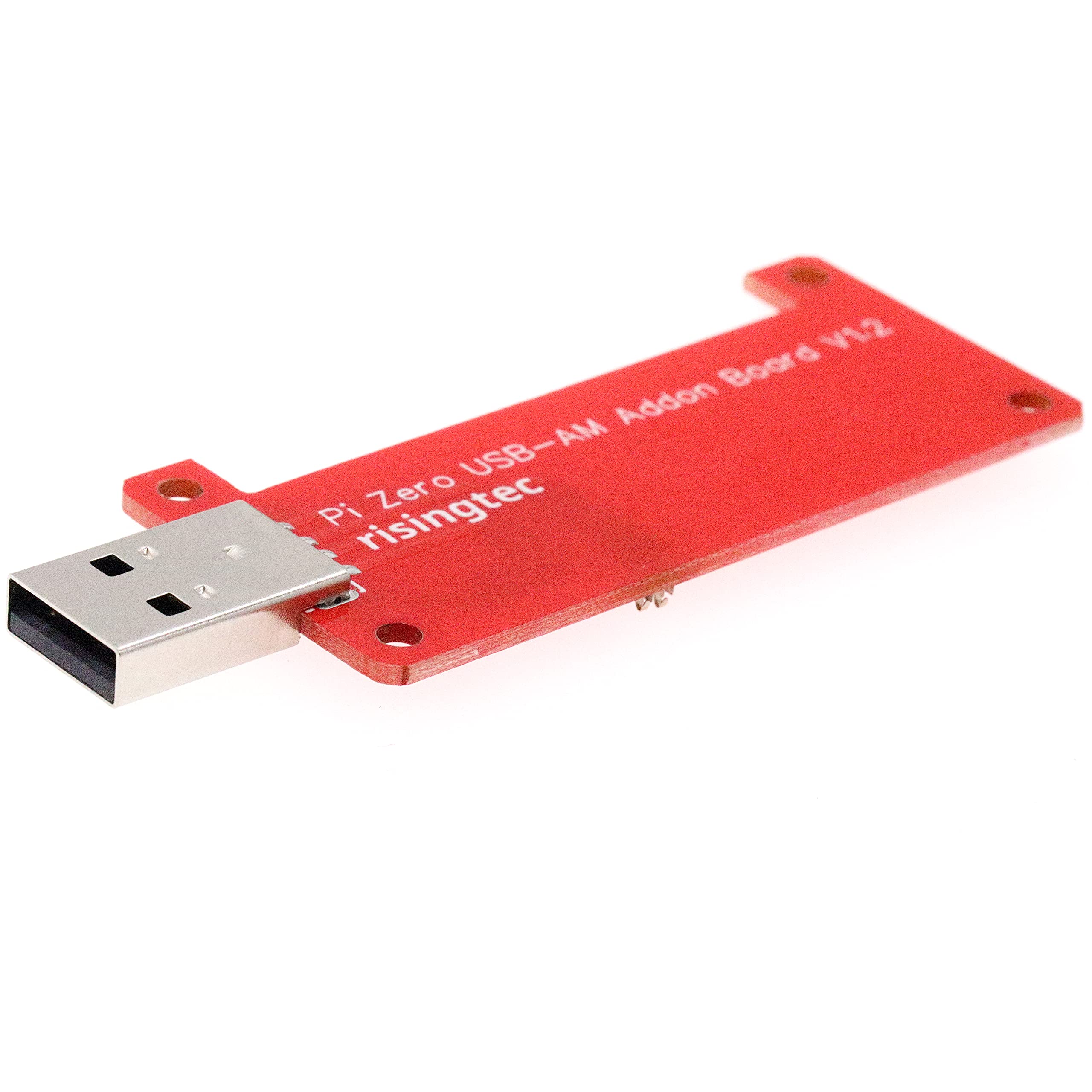 risingsaplings USB Type A Male Connector Dongle Expansion Breakout Board Module Kit for Raspberry Pi Zero/W