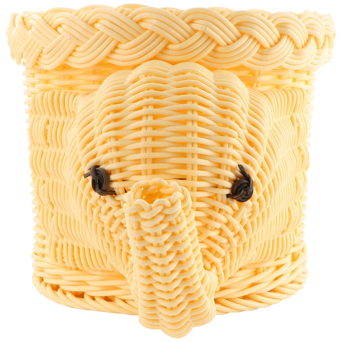 Cabilock Rattan Bread Basket Rattan Food Basket 1pc Bamboo Fruit Stand Candy Child Food Serving Baskets Tabletop Fruit Basket