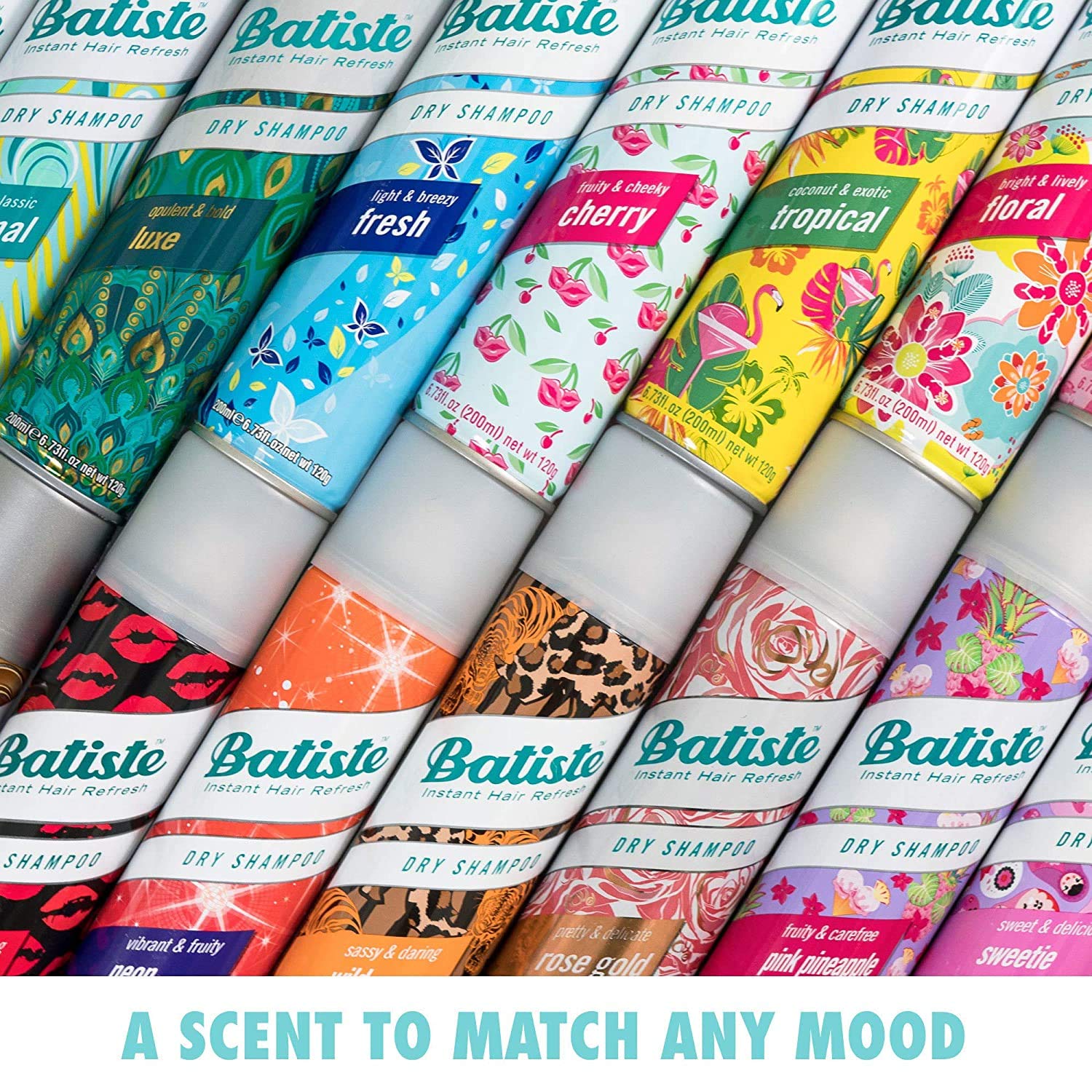 Batiste Dry Shampoo, Fresh 6.73 oz (Pack of 4)