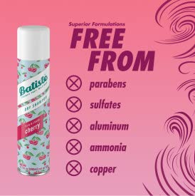 Batiste Shampoo Dry Cherry 6.73 Ounce (200ml) (2 Pack)