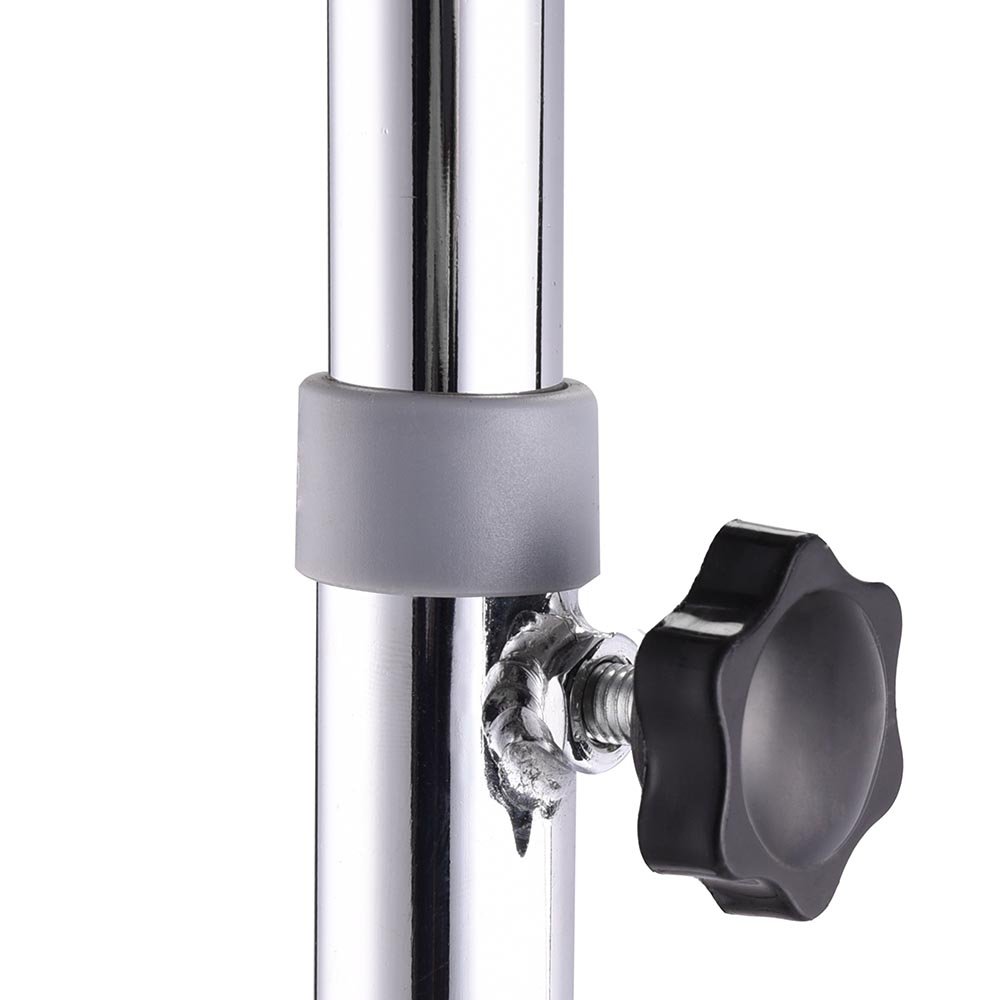 Durable Instrument Stand Adjustable Height Sitting Standing w/Removable Stainless Steel Tray & 5 Legs for Home Medical Equipment Personal Care Tattoo Parlor US Delivery