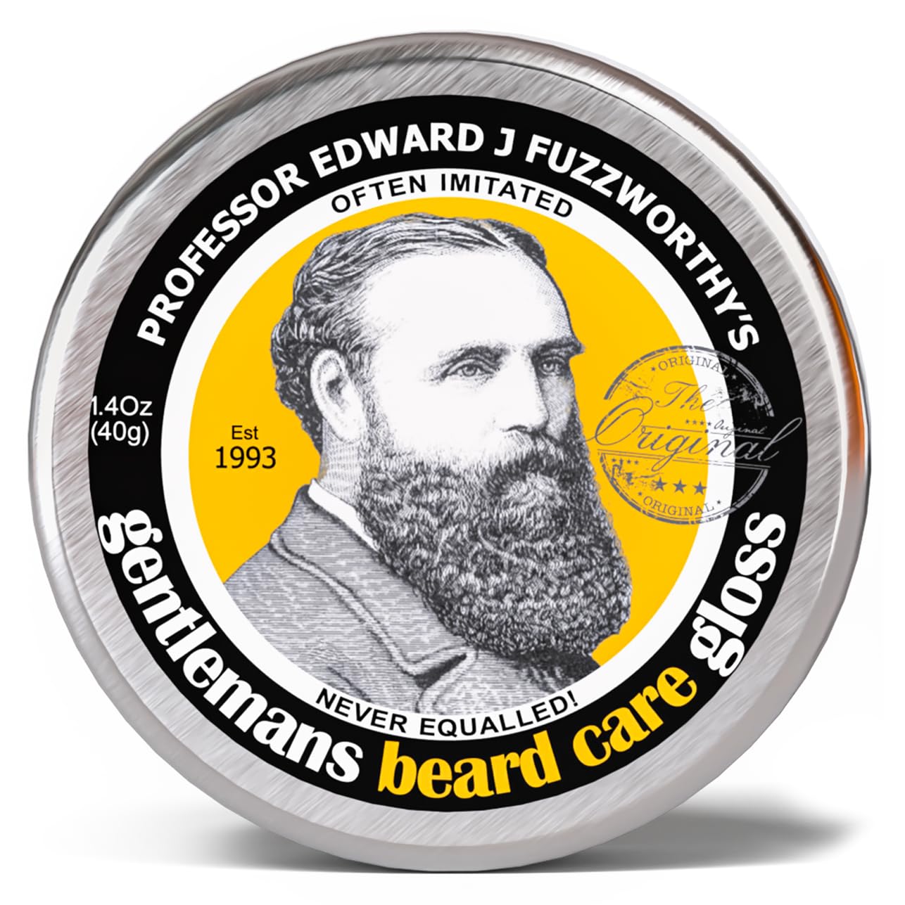 Beard Care Kit Professor Fuzzworthy Beard Conditioner Balm & Best Beard Shampoo Bar - All Natural Chemical Free - Organic Essential & Kunzea Oils - Tasmania Australia
