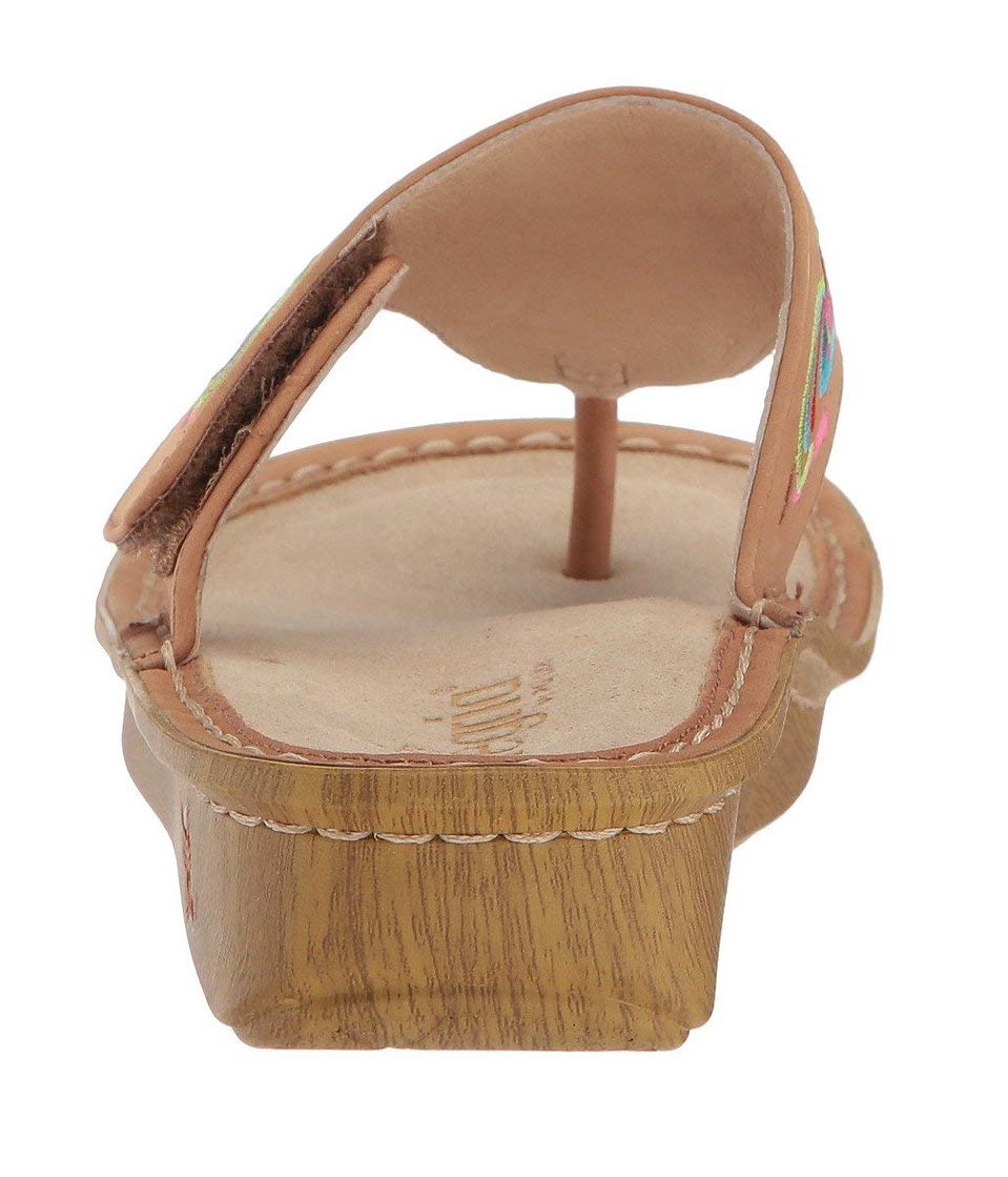 Alegria Womens Vanessa Chrysalis Cognac Sandal 6 M US