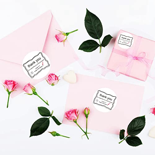 Snap Share Review with Retro Camera Design Stickers,Thank You Stickers,Bakeries Stickers,Handmade Stickers,Small Business Stickers, Envelopes Stickers, Gift Bags Packaging 500 PCS