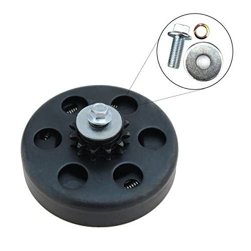 ANP PUAUTO 3/4 Inch Go Kart Clutch Bolt Kit Predator Engine Clutch and Lock Washer for Go Kart Predator Engines, Minibike and Kart Engine, Bolts for 10/12 Teeth Clutch Bolt Kit(5PCS)